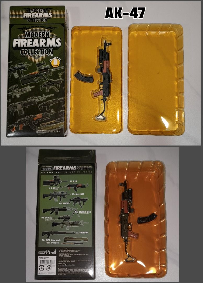 1/6 Scale Modern Firearms Sets (from $15), Hobbies & Toys, Toys & Games ...