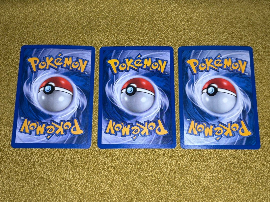 2000 Pokemon FERALIGATR, MEGANIUM, TYPHLOSION - Neo Genesis Gen 2 Trio ...