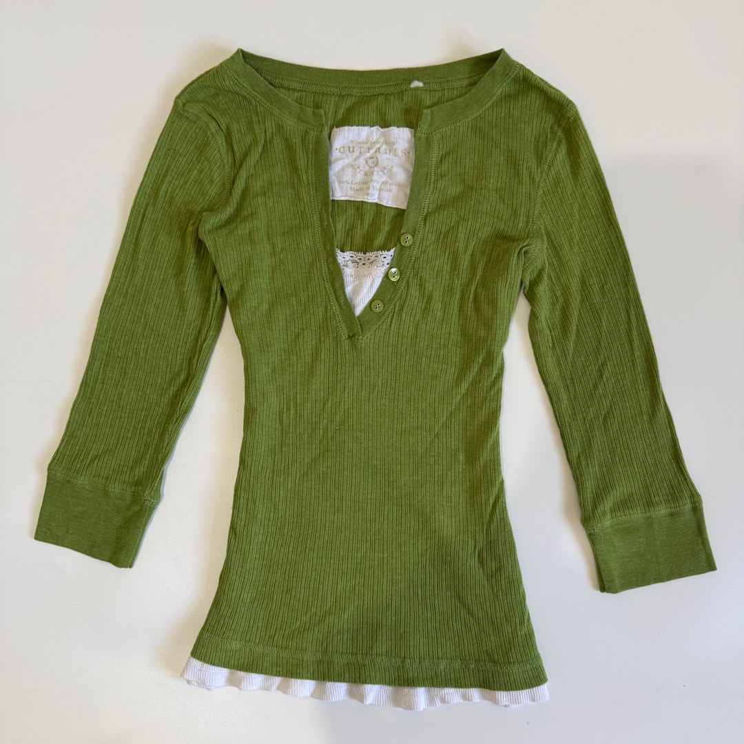 2000s layered top | y2k mcbling twilight 90s juicy couture miss sixty ...
