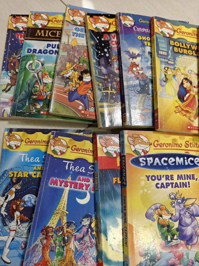 🔥26 Books! Geronimo Stilton Book Collection, Hobbies & Toys, Books ...