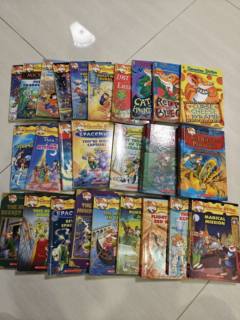 🔥26 Books! Geronimo Stilton Book Collection, Hobbies & Toys, Books ...