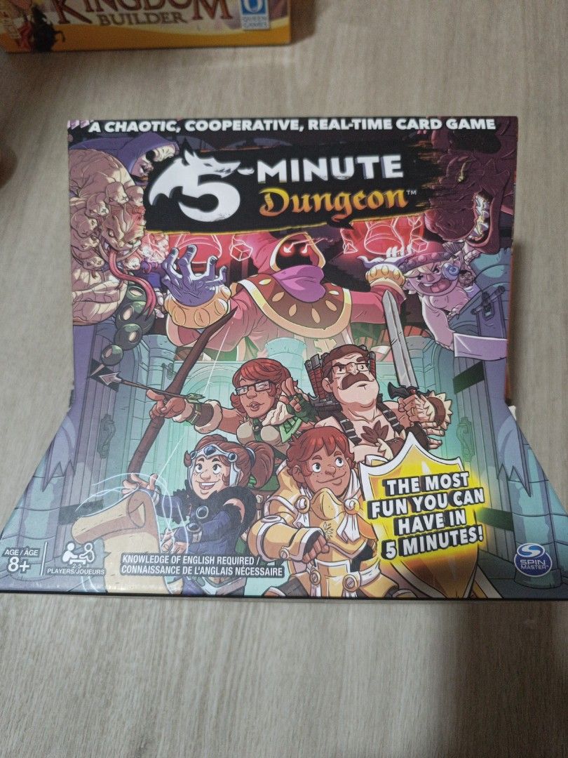 5-Minute Dungeon Board Game, Hobbies & Toys, Toys & Games on Carousell