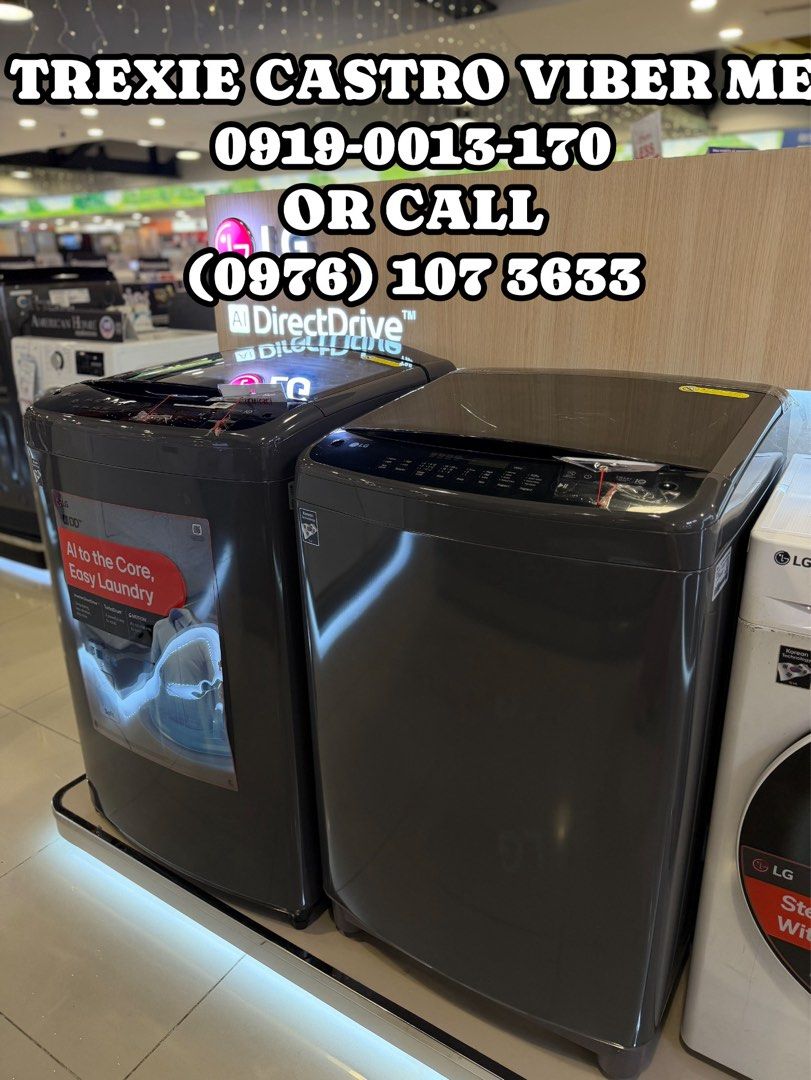 🟩 LG Topload Automatic Washing Machine Inverter 💚 LG TOP LOAD NON ...