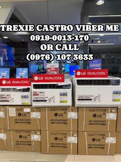 LG 1.0 HP Window Type Aircon Dual Inverter LA100GC2, TV & Home ...