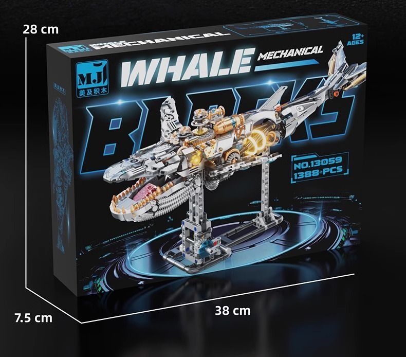 🐋 [Preorder] Build-It Puzzle Whale – Engaging DIY Wooden Toy for ...