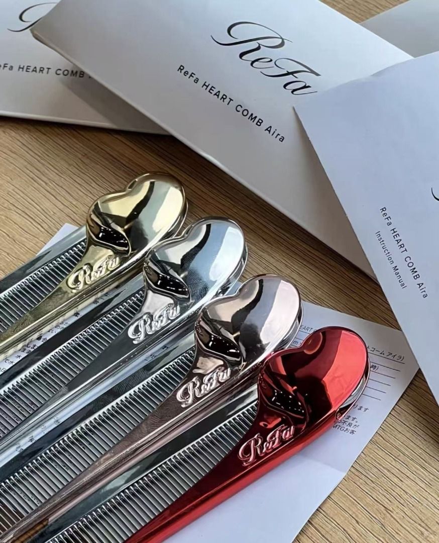 🎀 Refa Folded Bangs Comb: Reduces static electricity and maintains ...