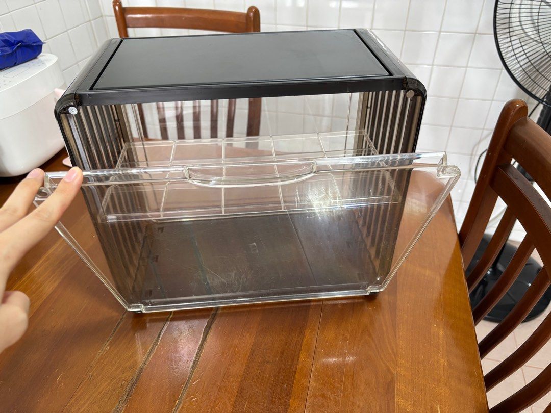 Acrylic Display Case with Black Top, Hobbies & Toys, Toys & Games on ...