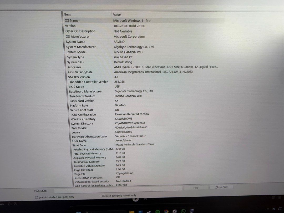 Aftershock gaming PC with PRISM monitor, Computers & Tech, Desktops on ...