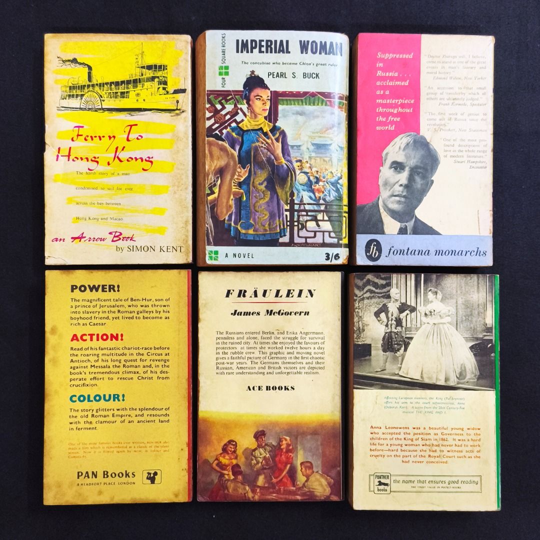 ALL 6 For Only RM 45 !!! Vintage Classics / Novels --- Zhivago, Anna ...