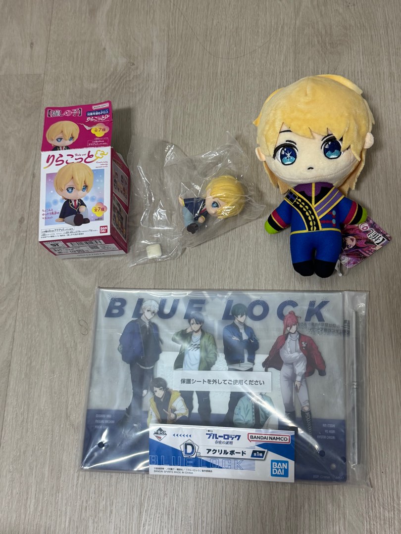 (All for $5) official Blue Lock / oshi no ko aqua Anime Merchandise Set ...