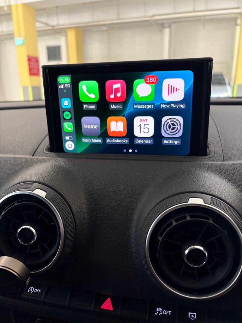 Apple car play for Audi a3, Car Accessories, Accessories on Carousell
