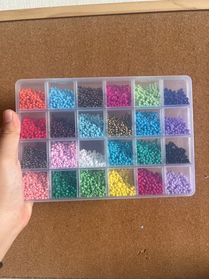 Assorted Seed Beads, Hobbies & Toys, Stationery & Craft, Craft Supplies ...