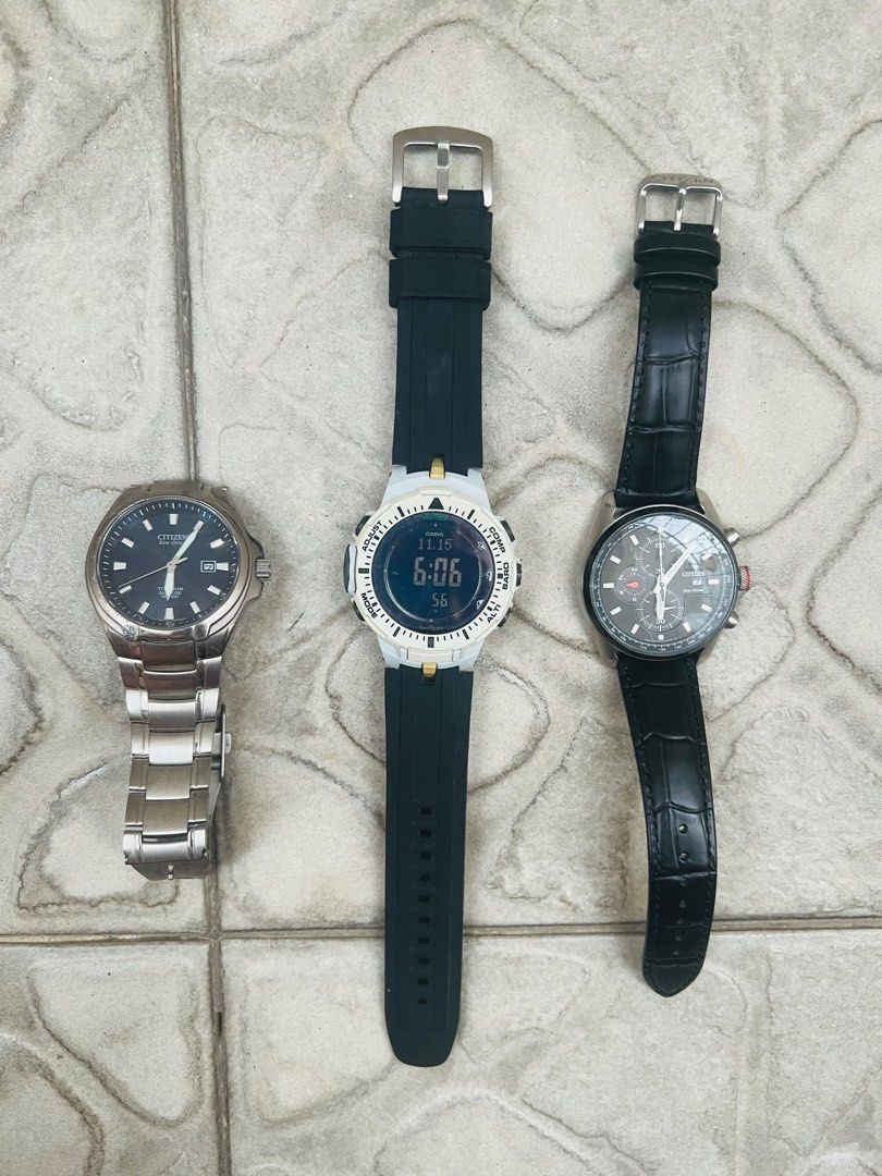 Assorted Watch Collection - Citizen and Casio High Value deal, Men's ...