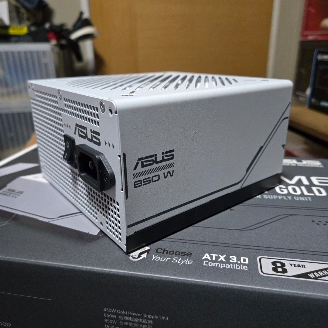 ASUS Prime 850W Gold Power Supply Unit, Computers & Tech, Parts ...