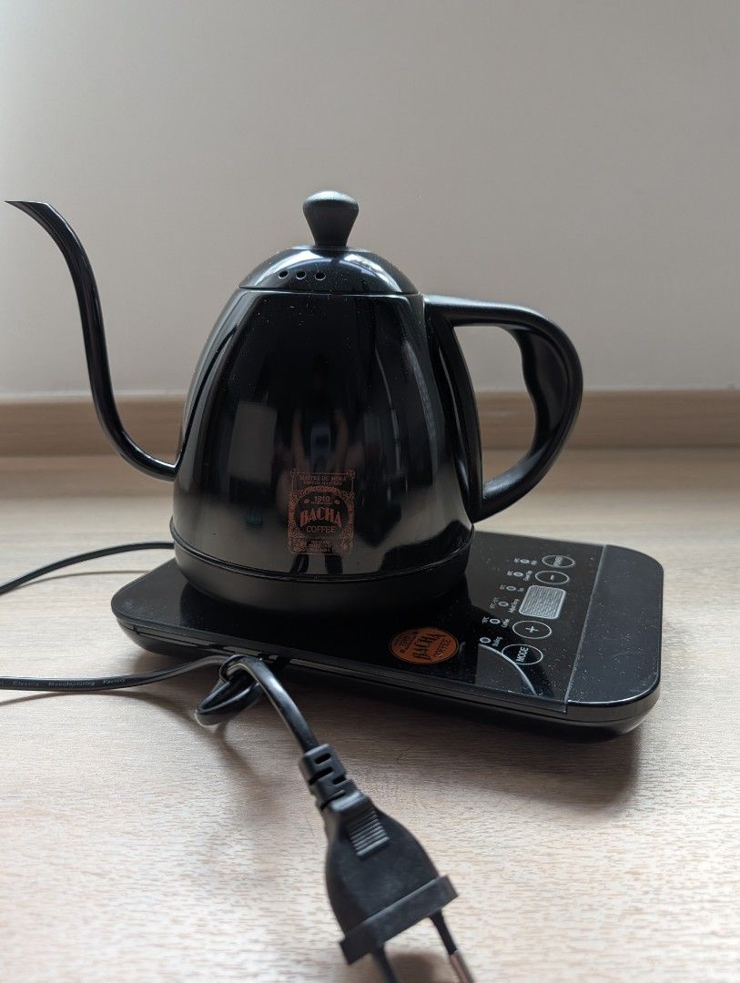 Bacha Coffee Electric Gooseneck Kettle, TV & Home Appliances, Kitchen ...