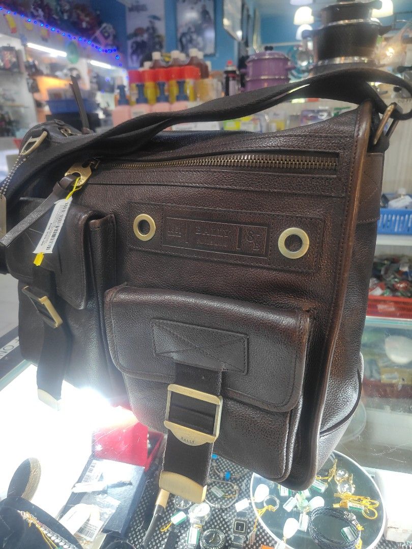 Bally 1851 Switzerland Mens Messenger Bag, Luxury, Bags & Wallets on ...