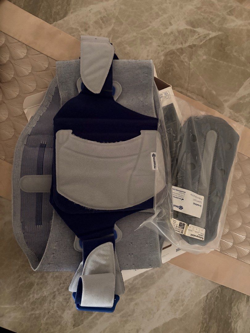 Bauerfeind LumboLoc Forte Back Brace, Health & Nutrition, Braces ...