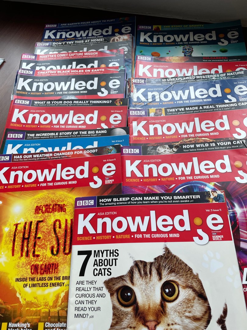 BBC Knowledge Magazine - Assorted Issues, Hobbies & Toys, Books ...