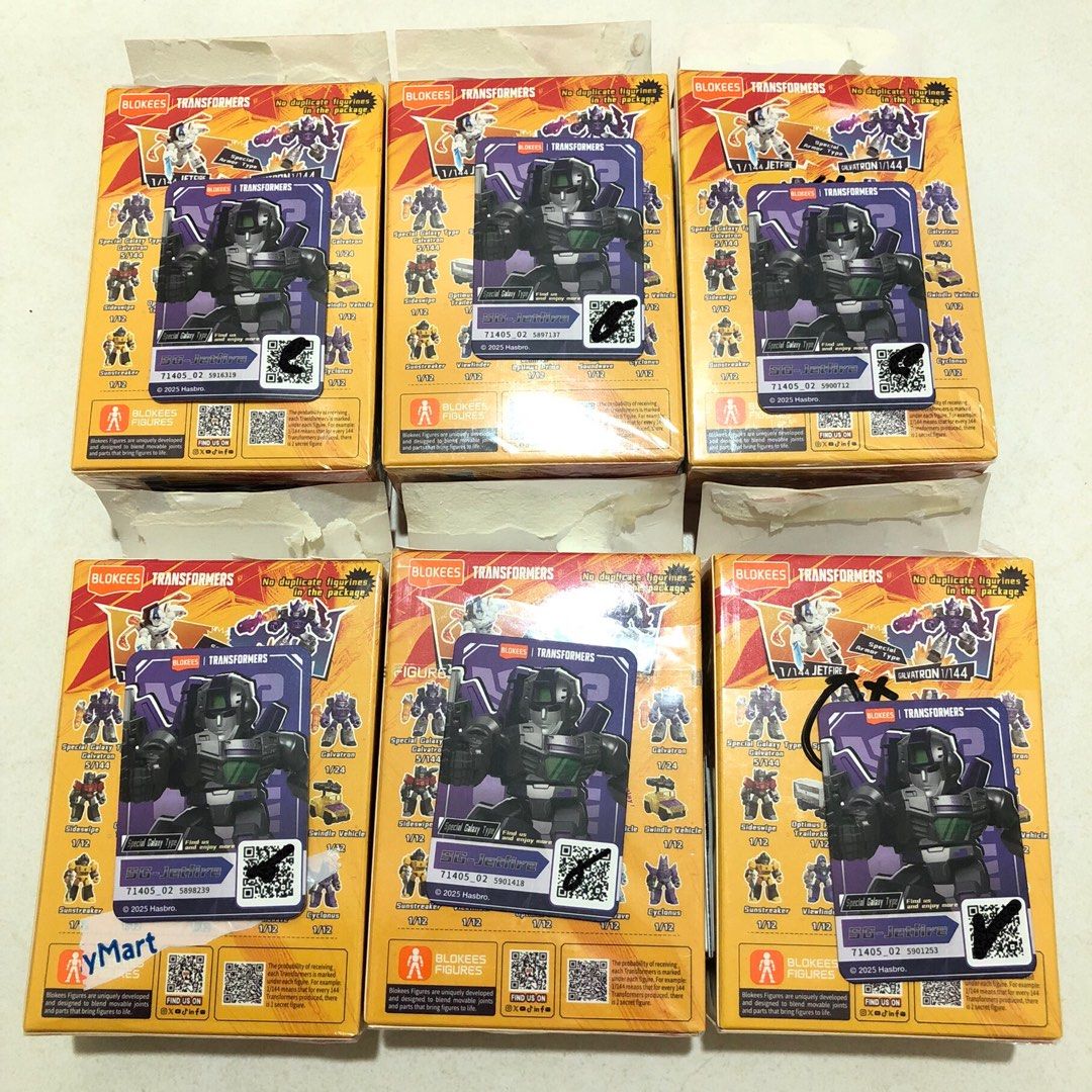 Blokees Transformers Defender 5 Jet Fire Chase Secret Galaxy type ...