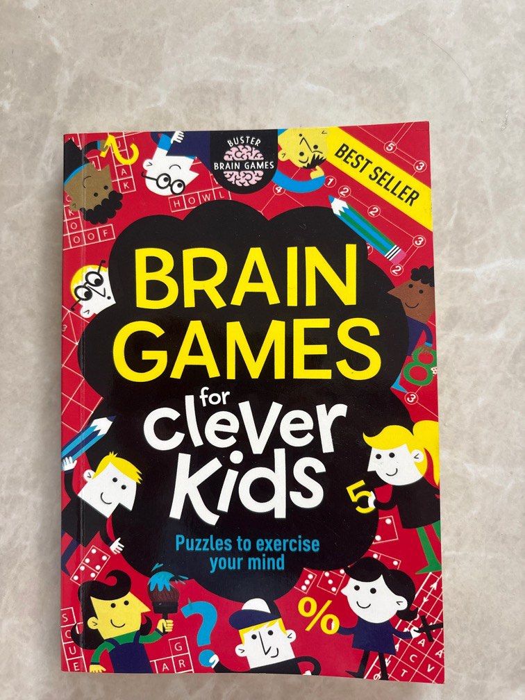 brain games for clever kids, Hobbies & Toys, Books & Magazines ...