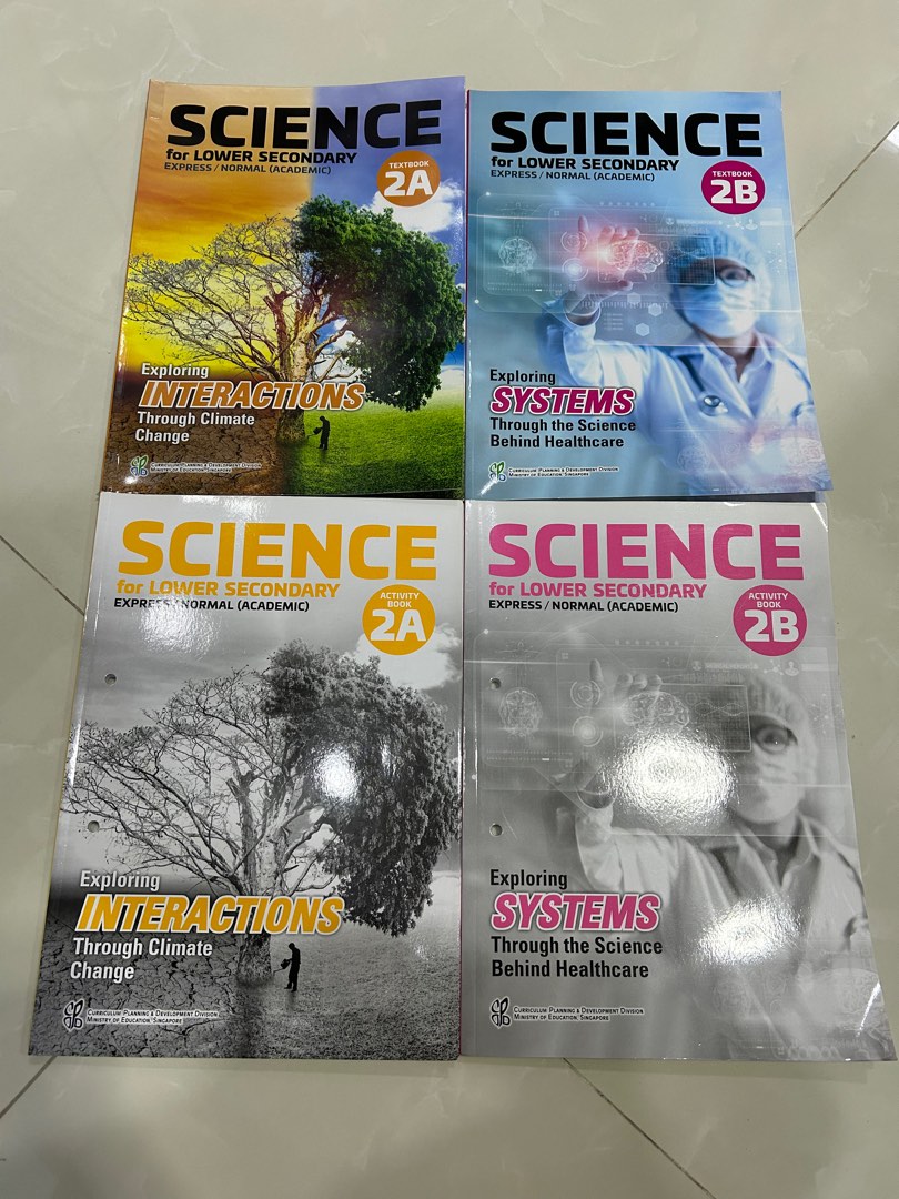Brand New Lower Secondary Science Textbooks and Workbooks, Hobbies ...