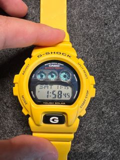 Casio G-Shock DW-6900Y-9D Yellow DW-6900Y-9 DW-6900Y DW-6900 DW6900 ...