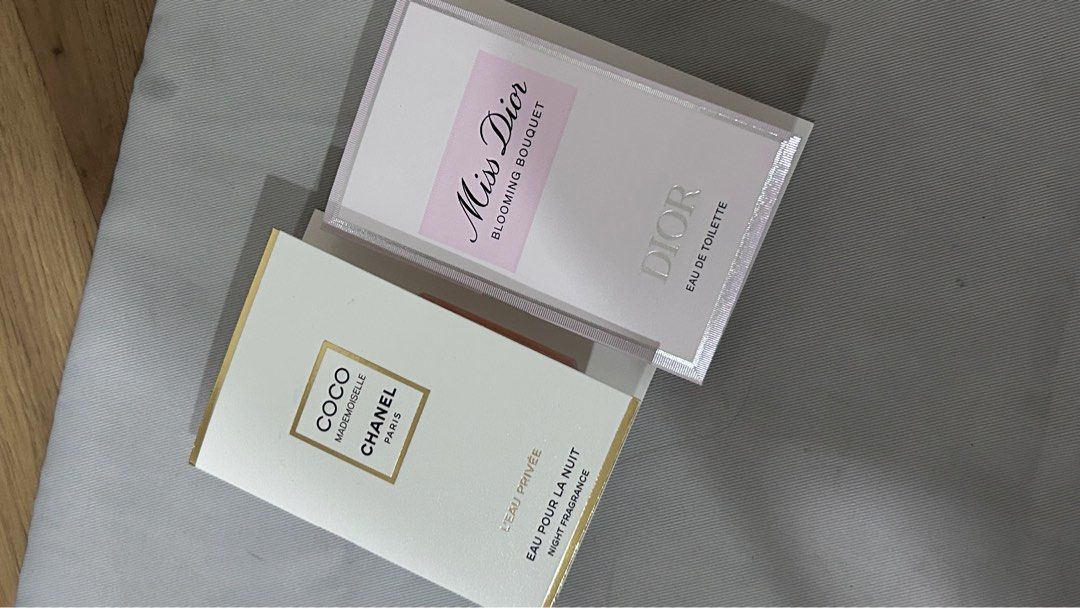 Chanel Coco Mademoiselle & Dior Miss Dior Samples, Beauty & Personal ...