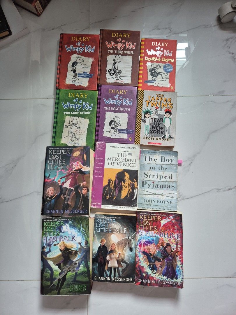 Children's Books - Diary of a Wimpy Kid, Keeper of the Lost Cities ...