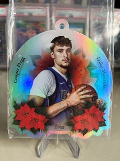 2025 NBA COOPER FLAGG Topps Holiday Mega Basketball Player Relic Card ...
