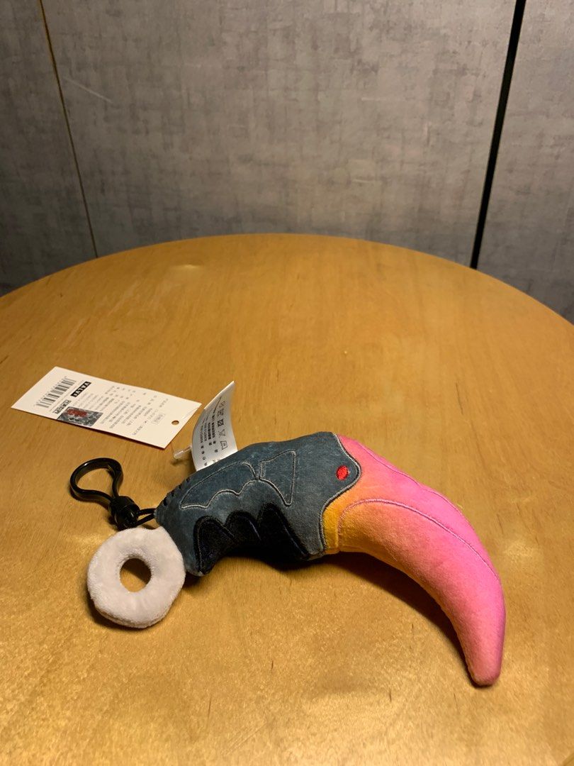 CS2 Karambit Fade Plush Charm (Official), Hobbies & Toys, Toys & Games ...