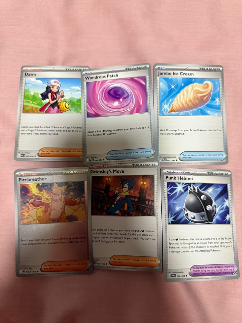 Dawn, Wondrous Patch, Jumbo Ice Cream, Firebreather, Grimsley’s move ...