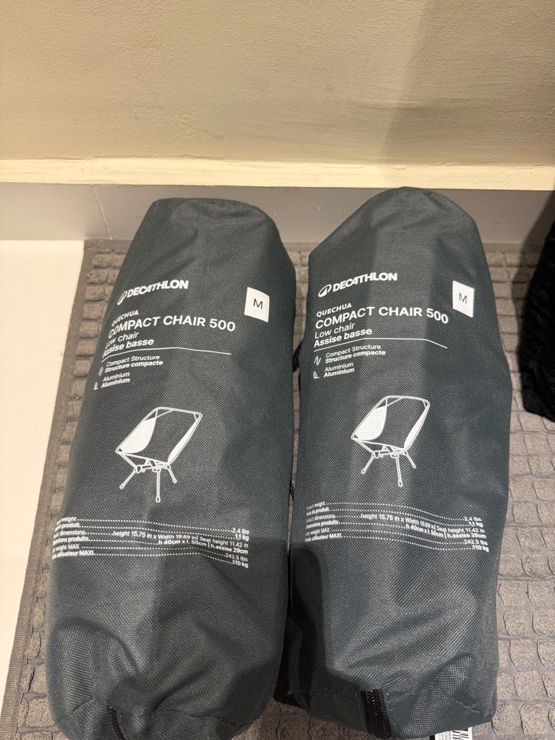 Decathlon Quechua Compact Chair 500 - Green, Sports Equipment, Hiking ...