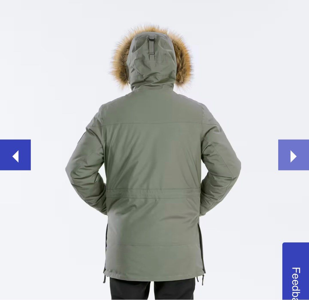 Decathlon Quechua Men's Waterproof Parka Jacket, Men's Fashion, Coats ...