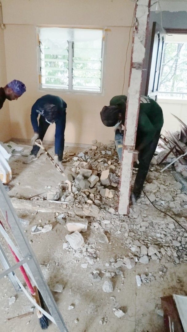 👷‍♂️Direct Contractor| Year end special Discounts!💥 #Hacking #Dismantle #Disposal #Retiling # ...