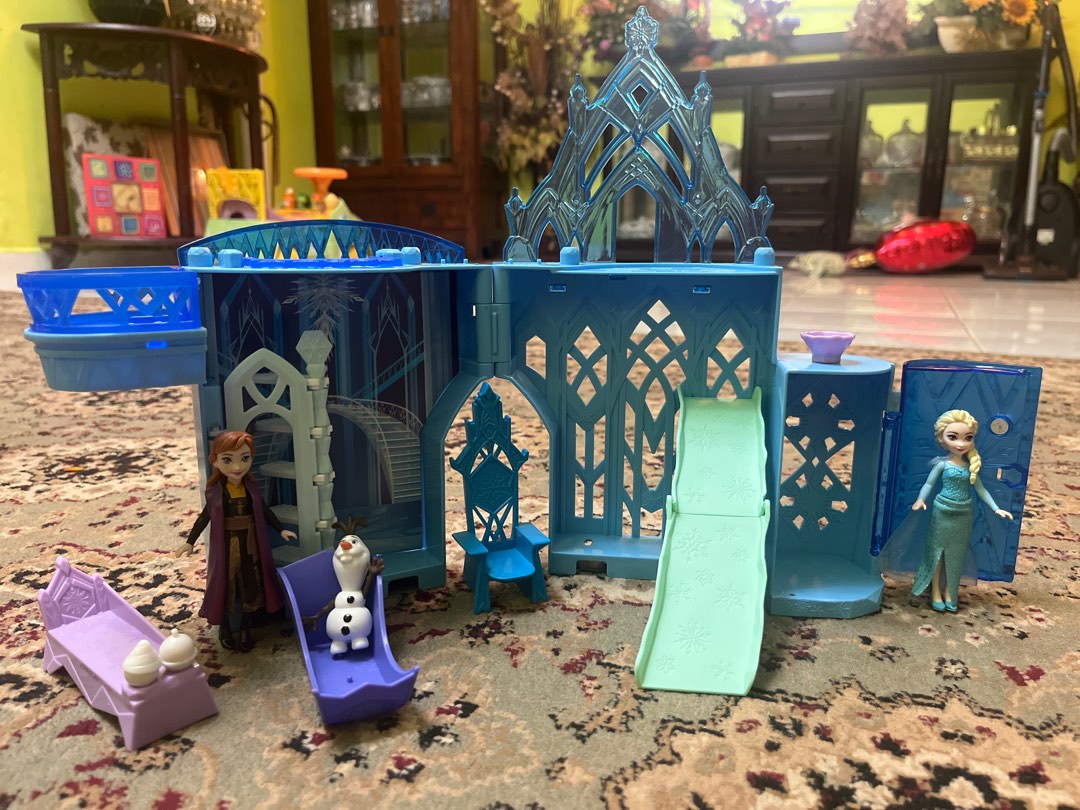 Disney Princess Toys, Storytime Stackers Elsa Ice Palace, Stackable Castle Doll House, Hobbies ...