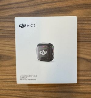 DJI Mic 3 full set (Brand New), Audio, Microphones on Carousell