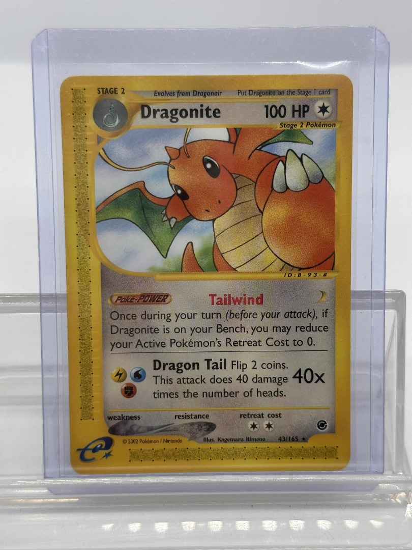 Dragonite #43 Pokemon Expedition, Hobbies & Toys, Toys & Games on Carousell