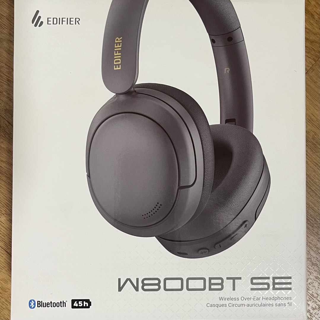 Edifier W800BT SE Wireless Headphones - Gray, Audio, Headphones ...