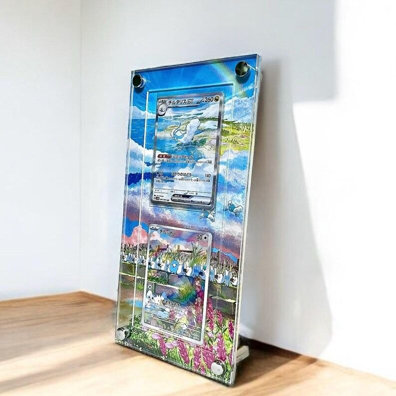 Extended Art For Swablu AR Altaria SAR Set Custom Pokémon Card Display ...