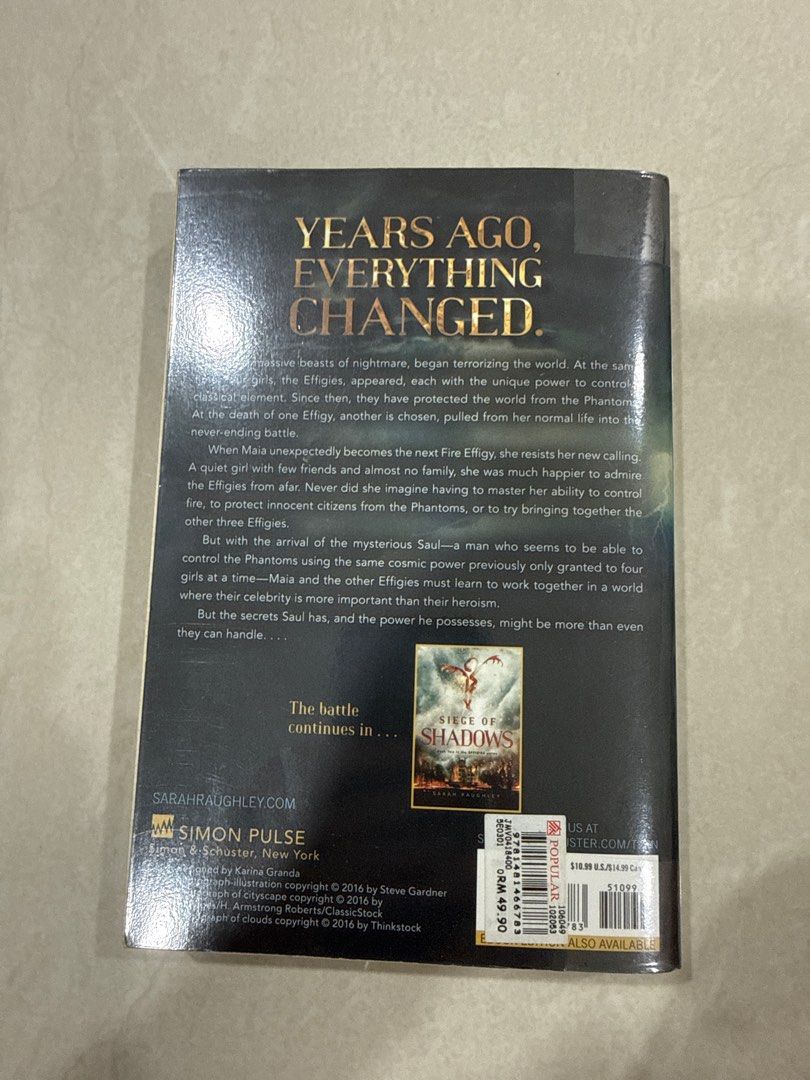 Fate of Flames: Book One in the Effigies Series, Hobbies & Toys, Books & Magazines, Fiction ...