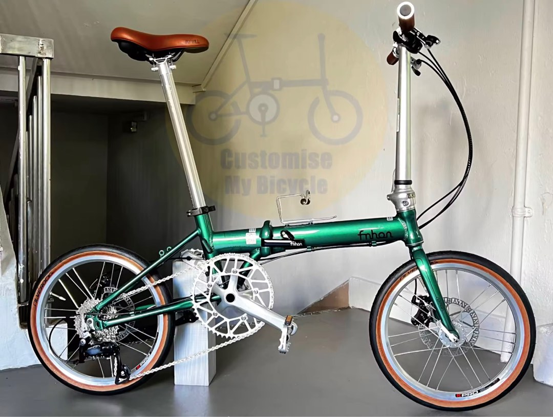 Fnhon Folding Bike - Stylish and Compact, Sports Equipment, Bicycles ...