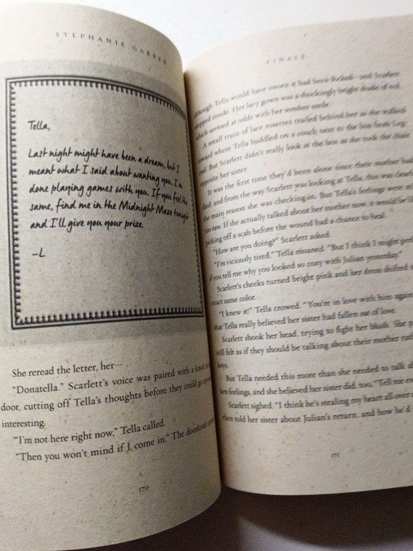 Finale by Stephanie Garber, Hobbies & Toys, Books & Magazines ...