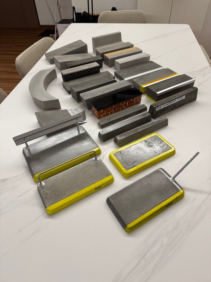 Fingerboard Obstacles - Concrete and Wooden Ramps, Hobbies & Toys, Toys ...