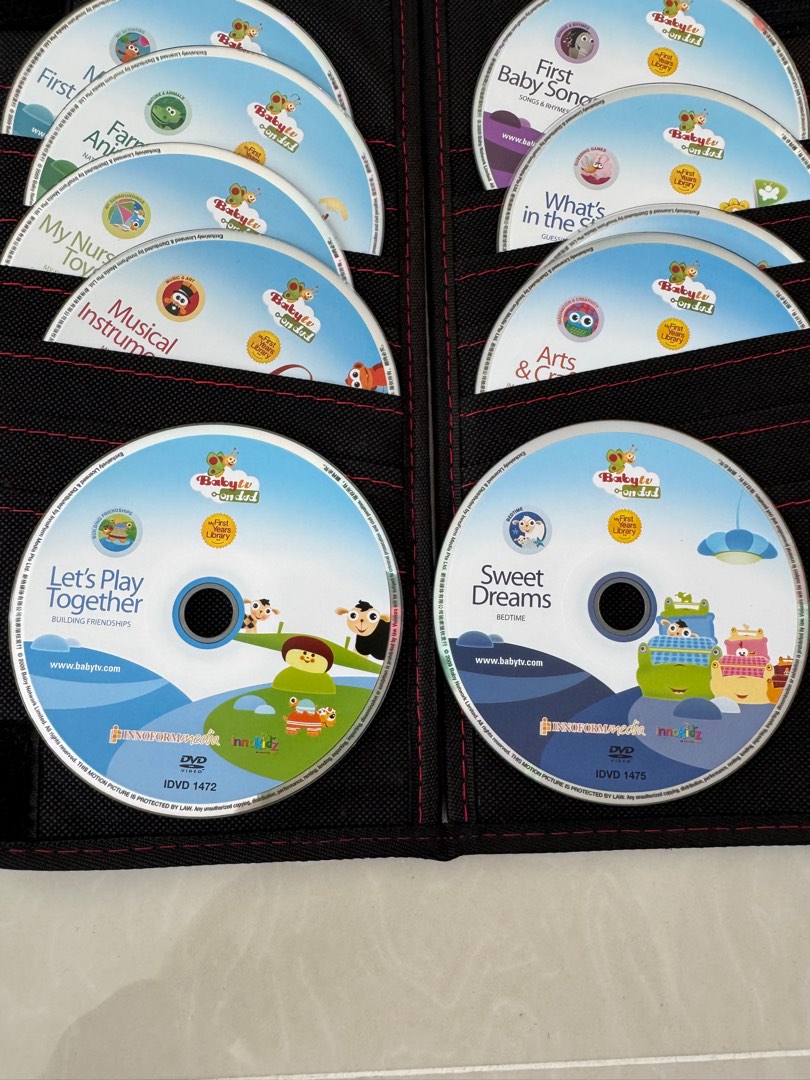 Free BabyTV My First Years Library DVDs, Hobbies & Toys, Music & Media ...
