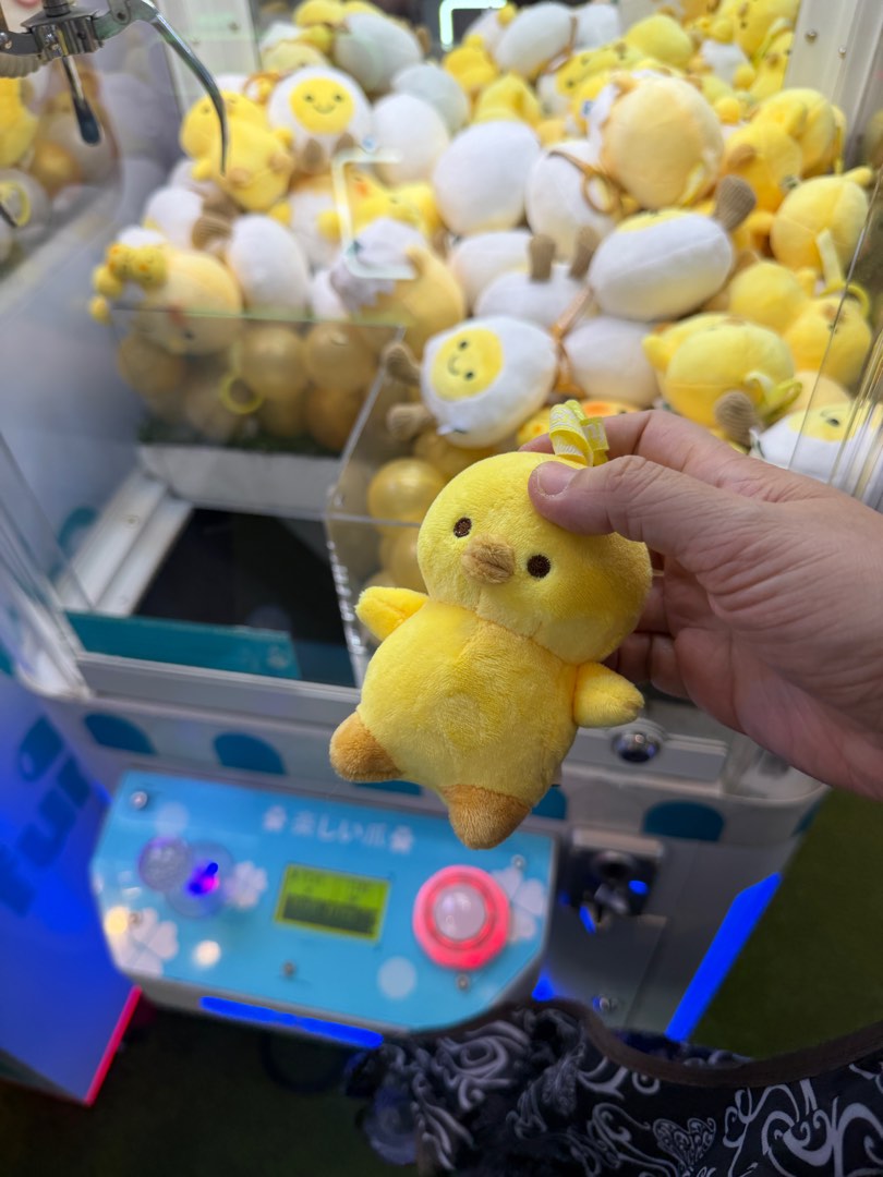 Fun claw small chick plush keychain, Hobbies & Toys, Toys & Games on ...