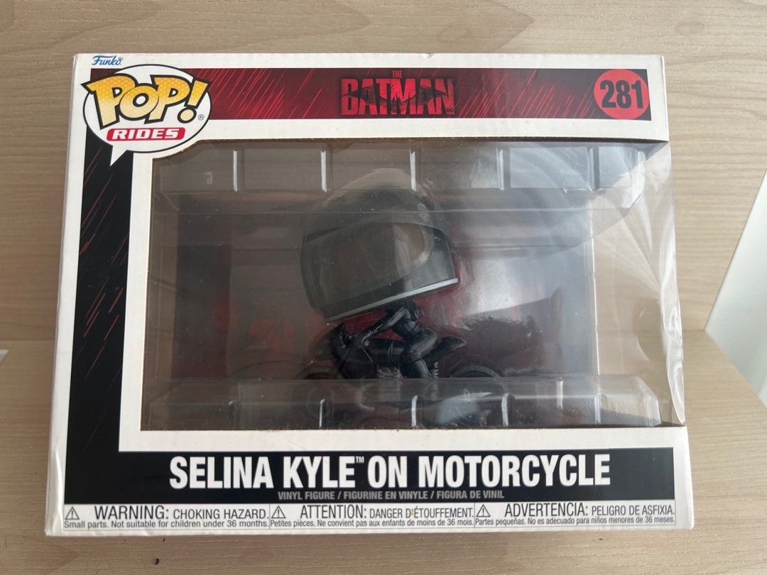 Funko Pop! Rides: The Batman - Selina Kyle on Motorcycle, Hobbies ...