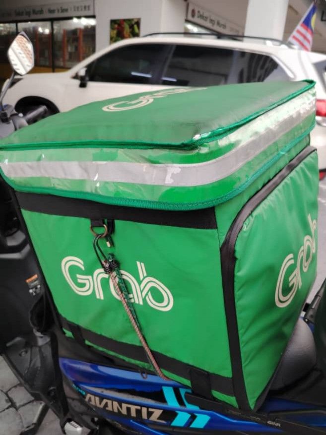 Grab Food Delivery Bag, Auto Accessories on Carousell