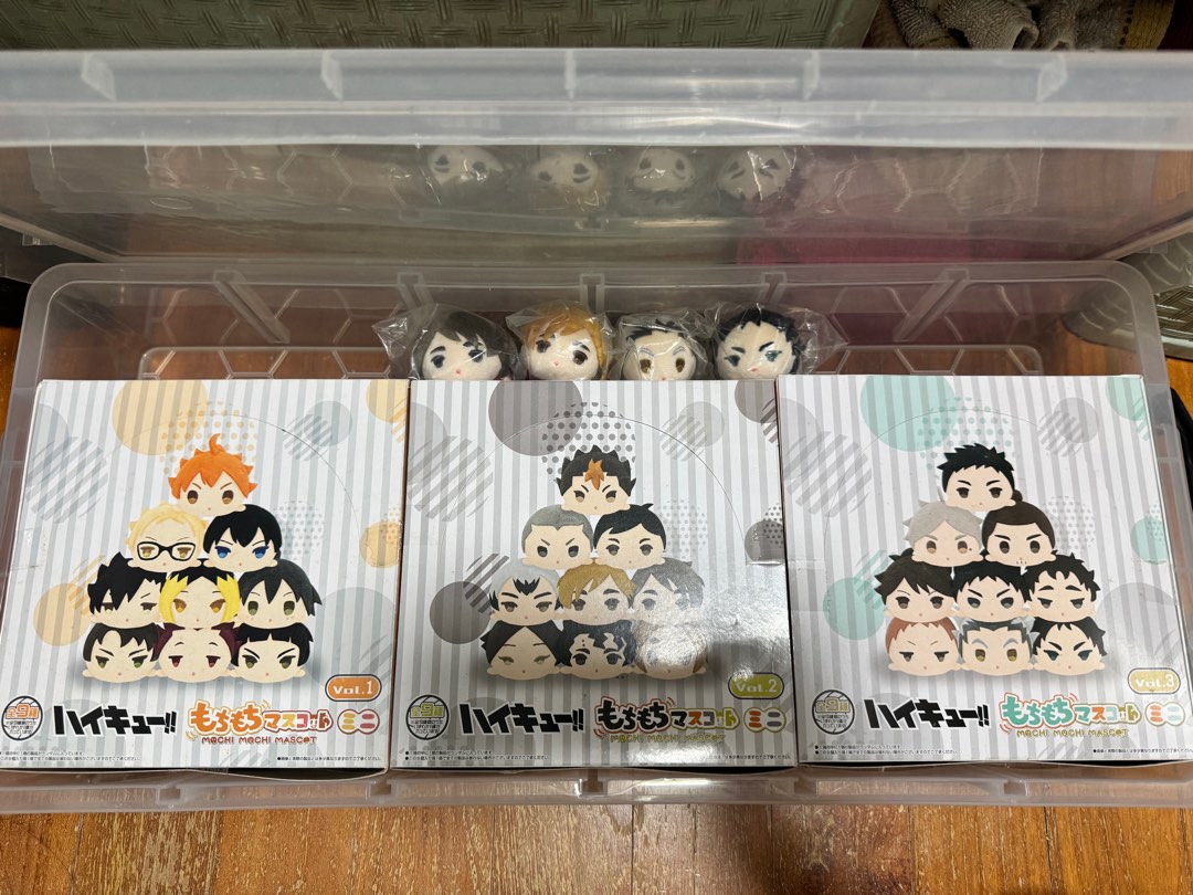 Haikyu!! Mochi Mochi Mascot Mini - Vol. 1, 2, 3, Hobbies & Toys ...