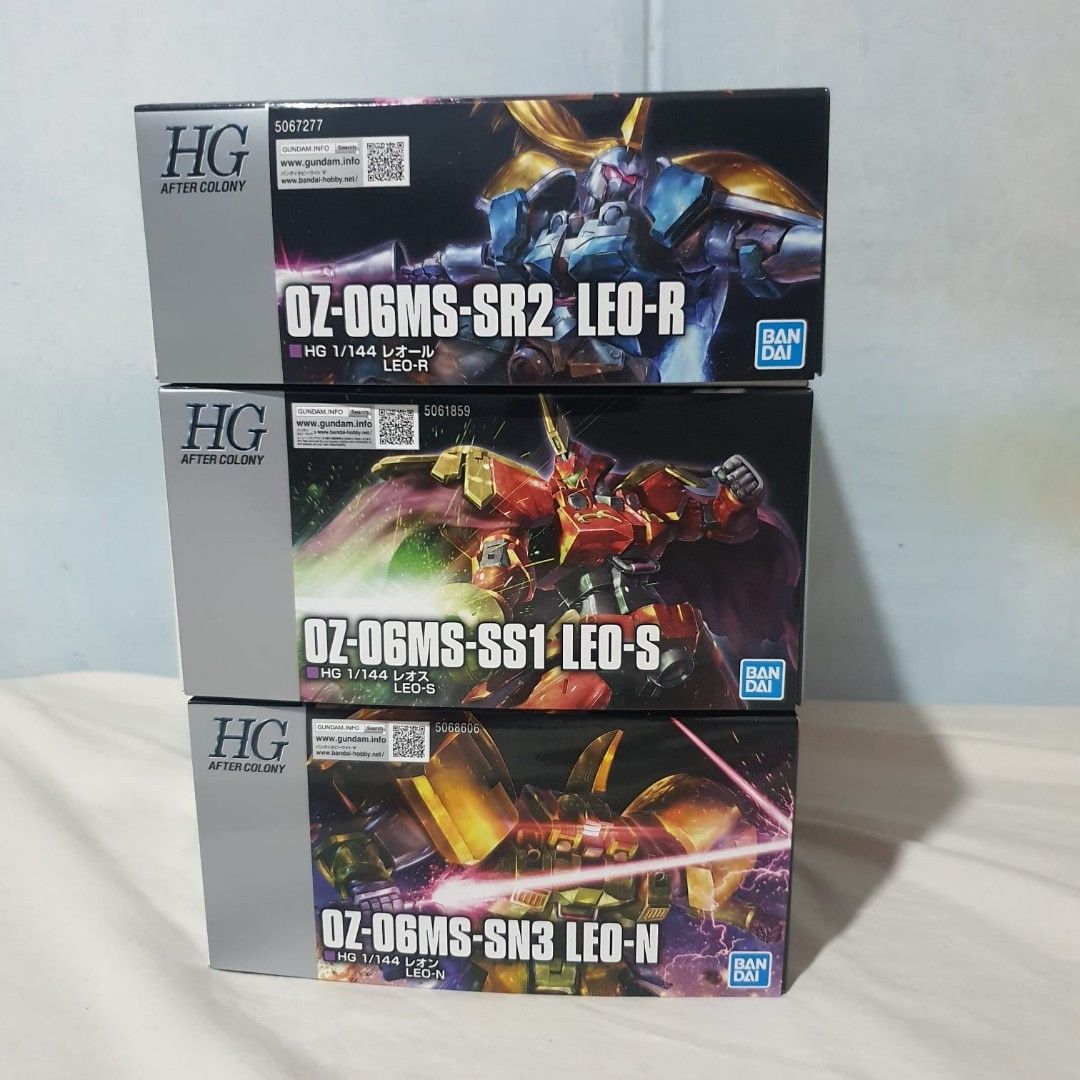 HG Leo R, Leo S, Leo N, Hobbies & Toys, Toys & Games on Carousell