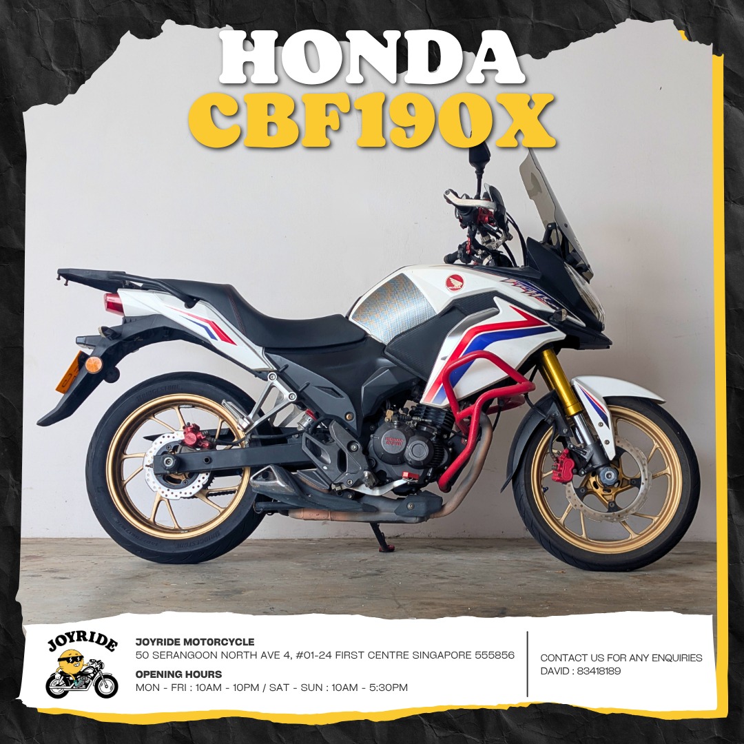 HONDA CBF190X, Motorcycles, Motorcycles for Sale, Class 2B on Carousell